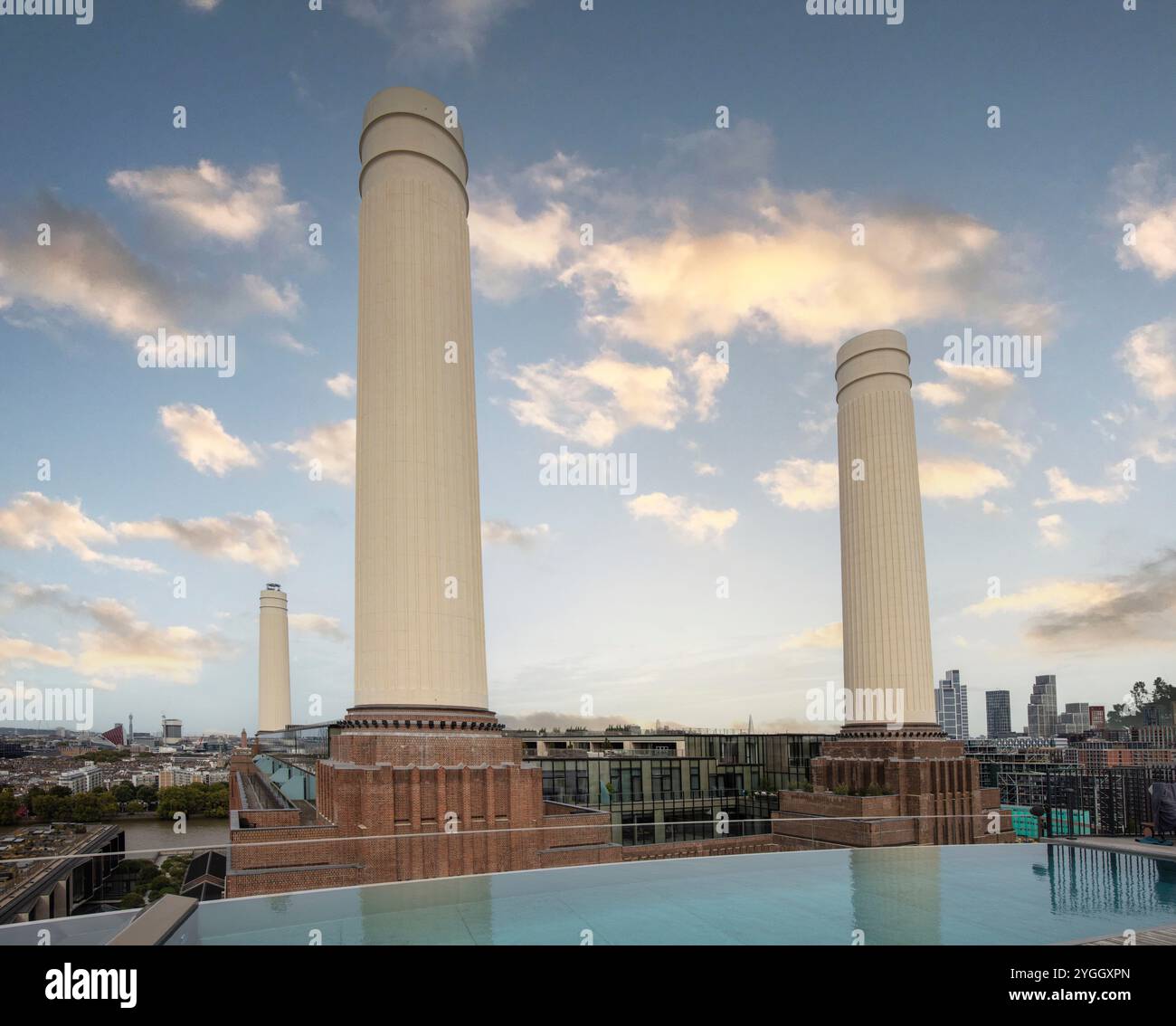 Great Britain, England, London City, Battersea Power Station, Joia Bar ...