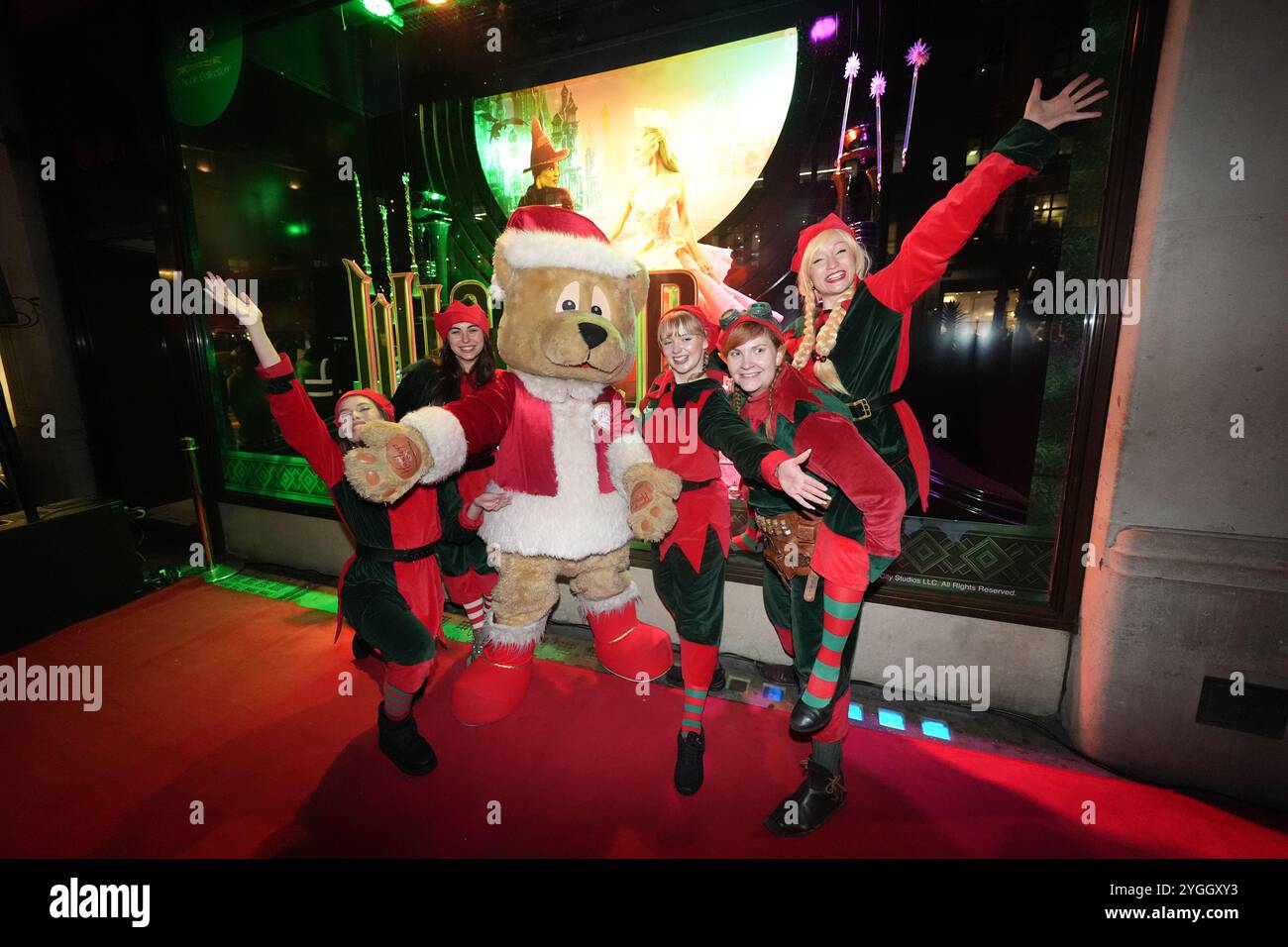 The Hamleys Christmas windows are unveiled in Regent Street, London ...