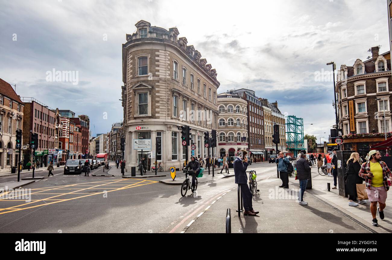 Great Britain, England, London City, Old Town, Townhouses Stock Photo ...