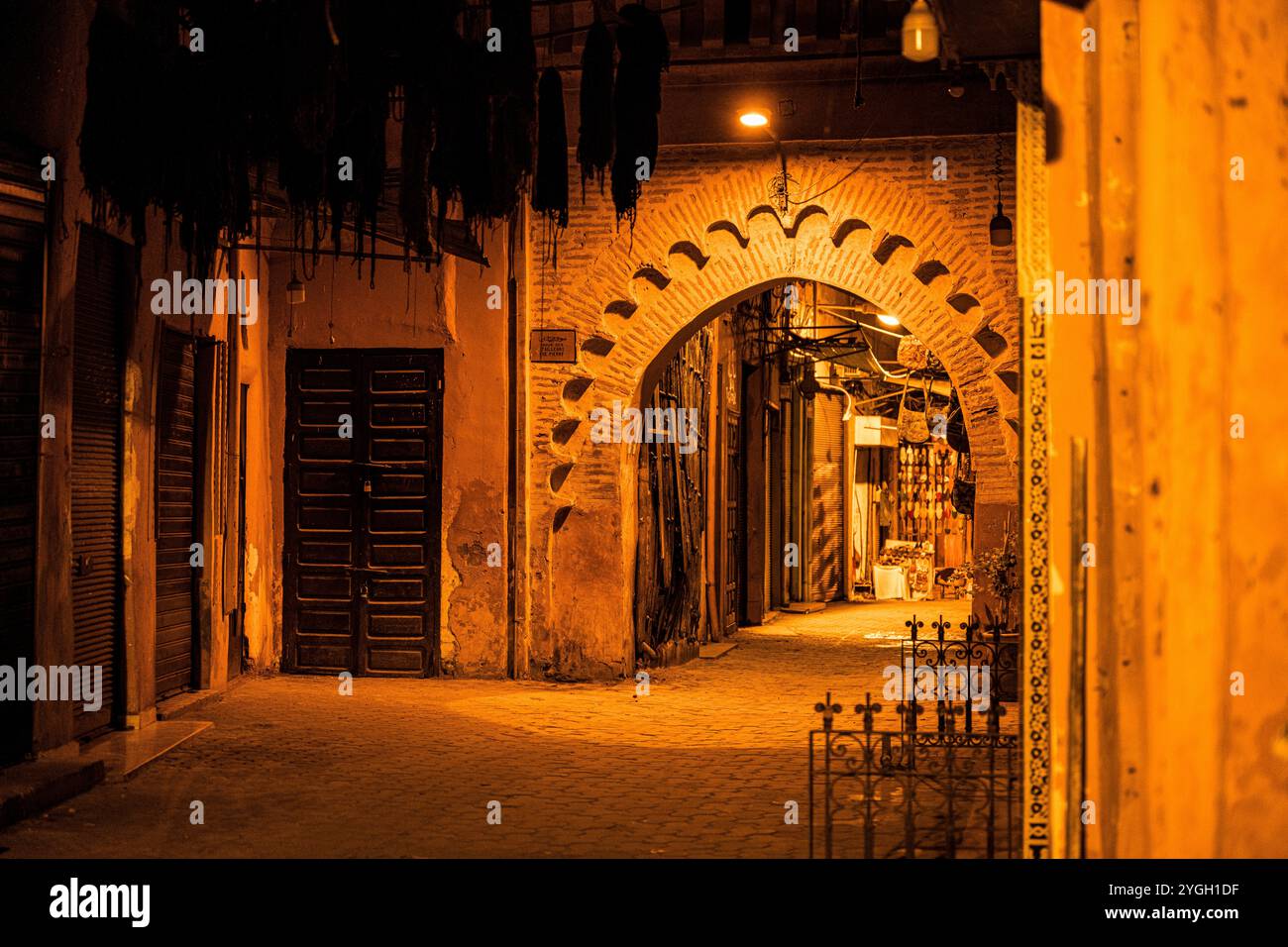 Morocco, Marrakech, street scene, alley, morning Stock Photo - Alamy
