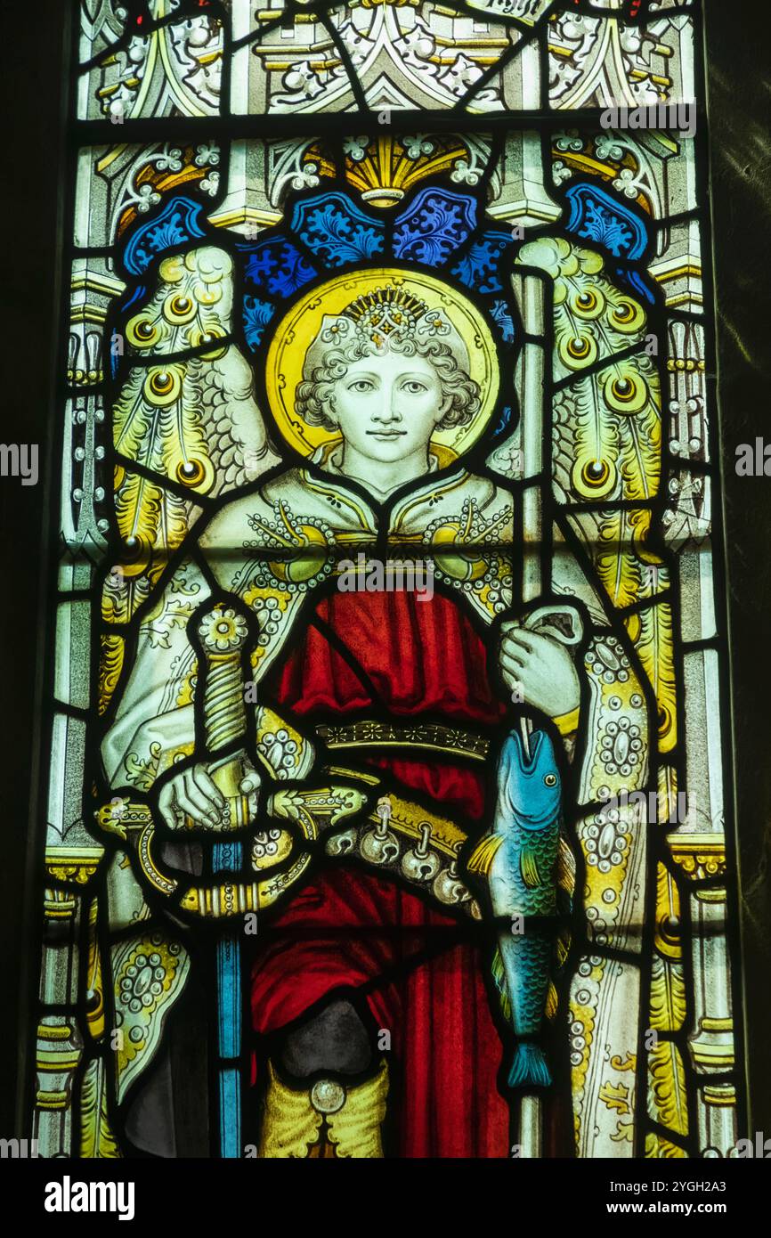 England, Kent, Chilham Village, St Mary's Church, Interior View of ...