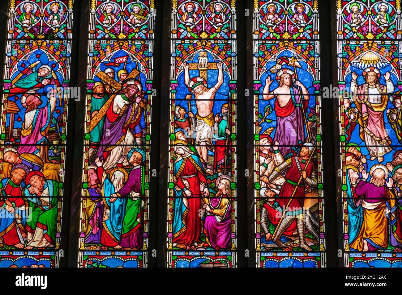 England, Kent, Chilham Village, St Mary's Church, Interior View of ...