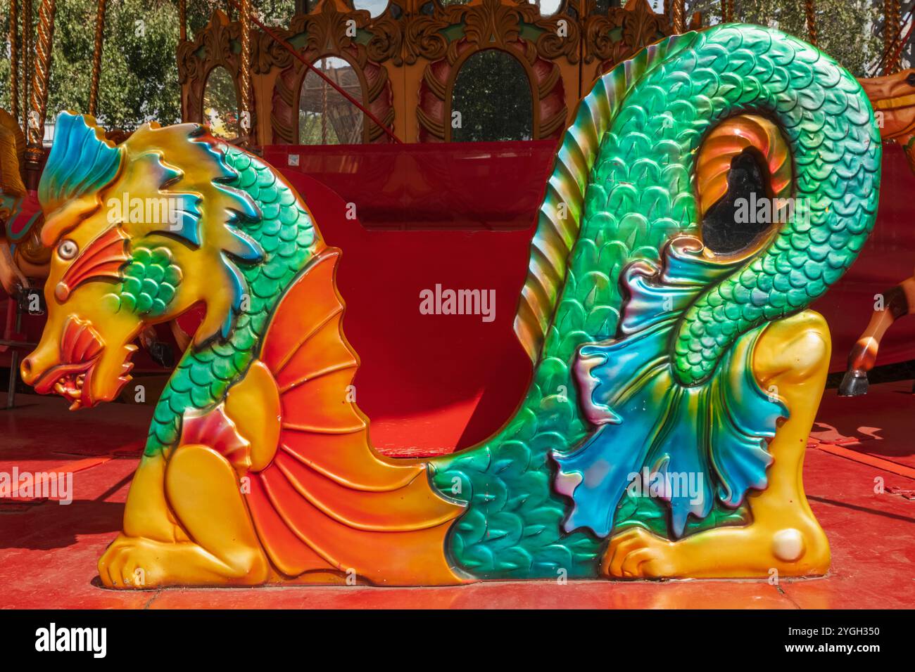 Game amusement park dragon hi-res stock photography and images - Alamy