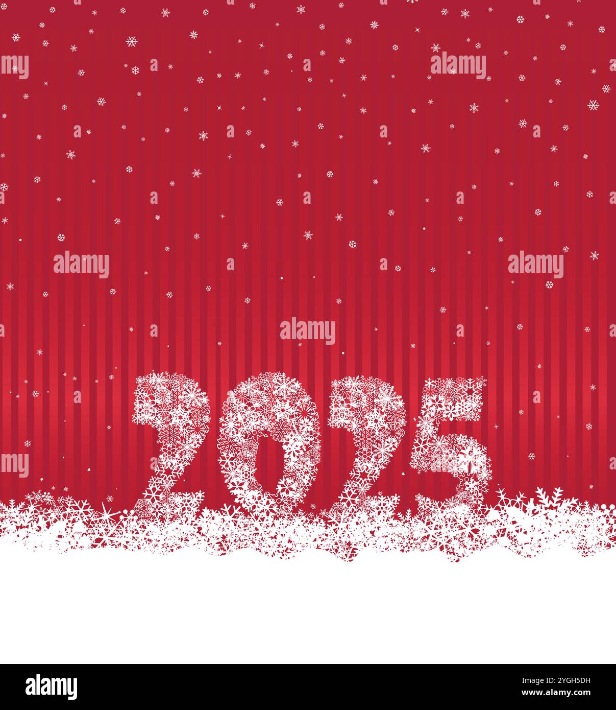 2025 snow Stock Vector Images - Alamy