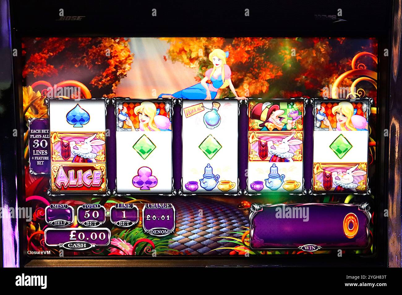 Alice in wonderland theme hi-res stock photography and images - Alamy