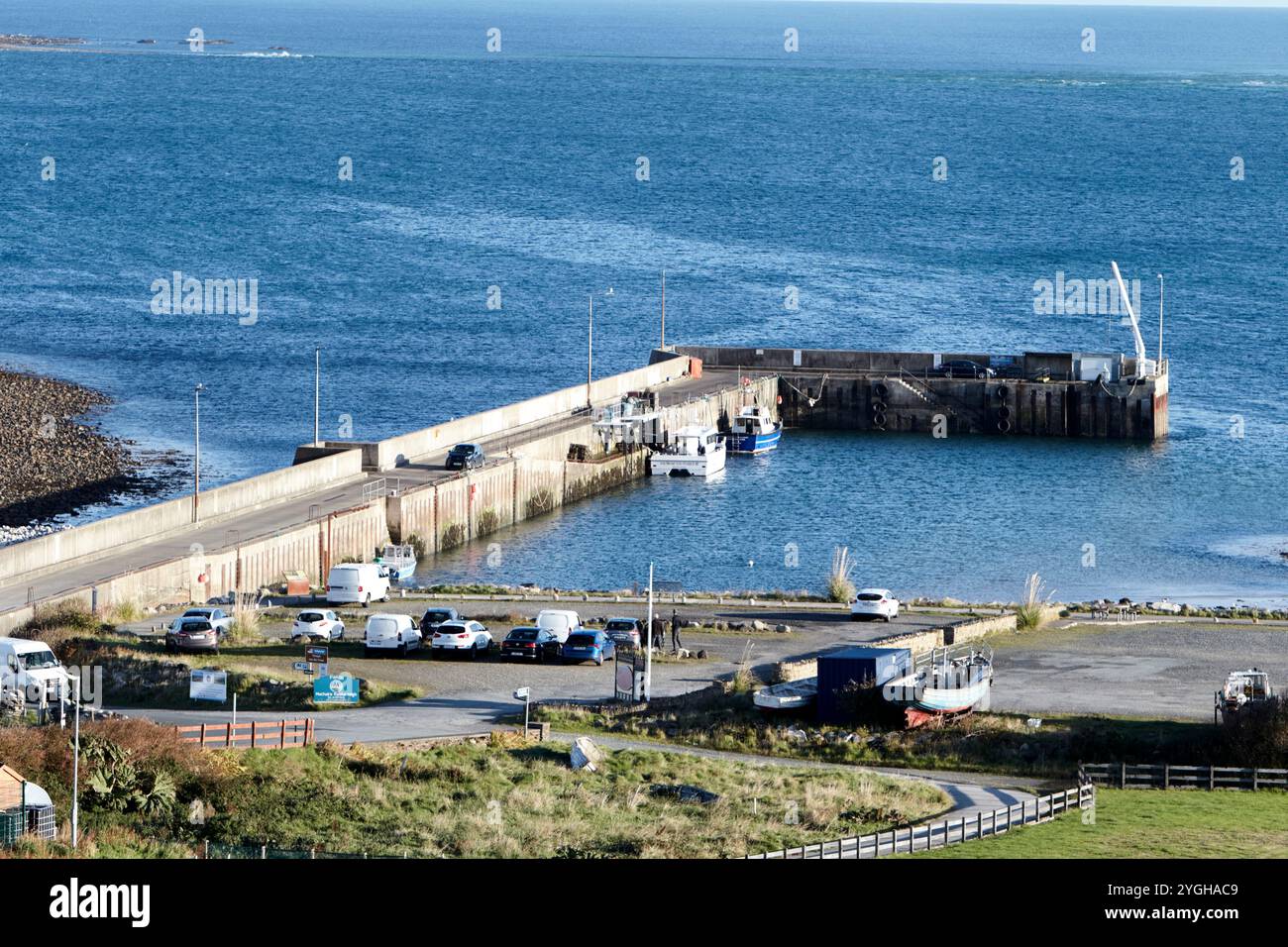 Magheroarty Pier home of the ferry to tory island, county donegal ...