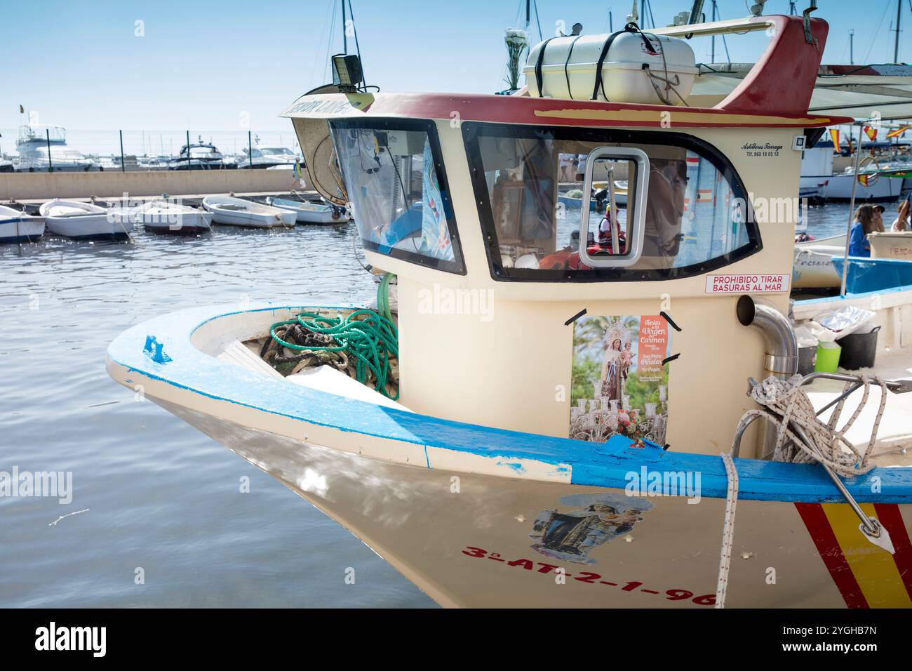 Virgen del Carmen, Procesion marinera, fishing boats, procession, San ...