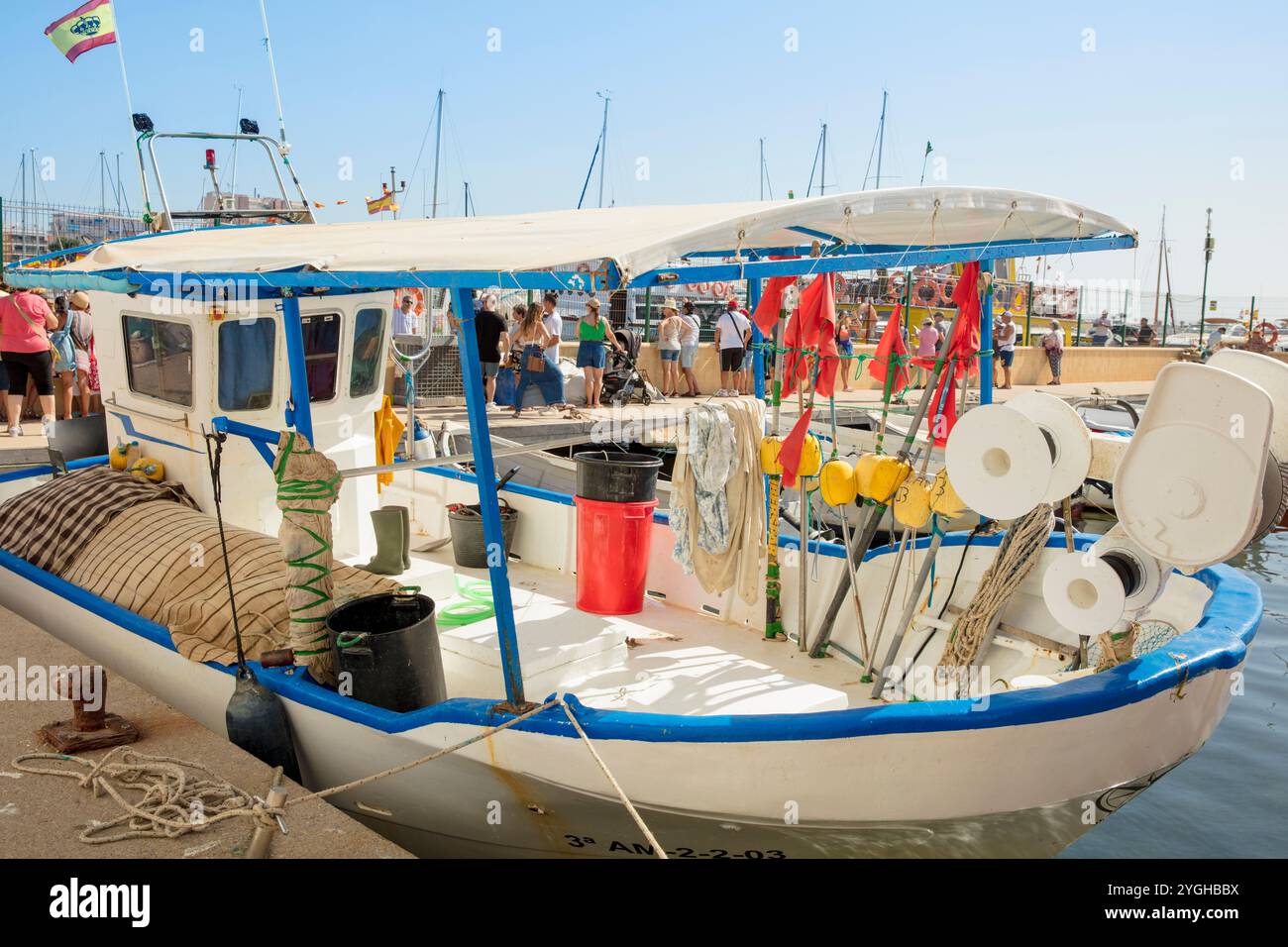Virgen del Carmen, Procesion marinera, fishing boats, procession, San ...