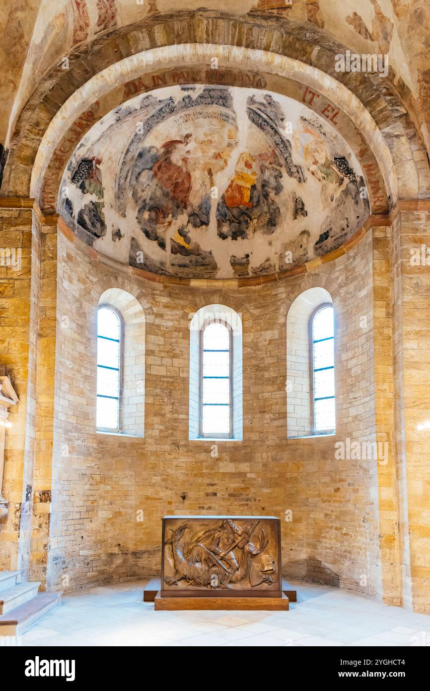Main altar in the apse. St. George's Basilica is the oldest surviving ...
