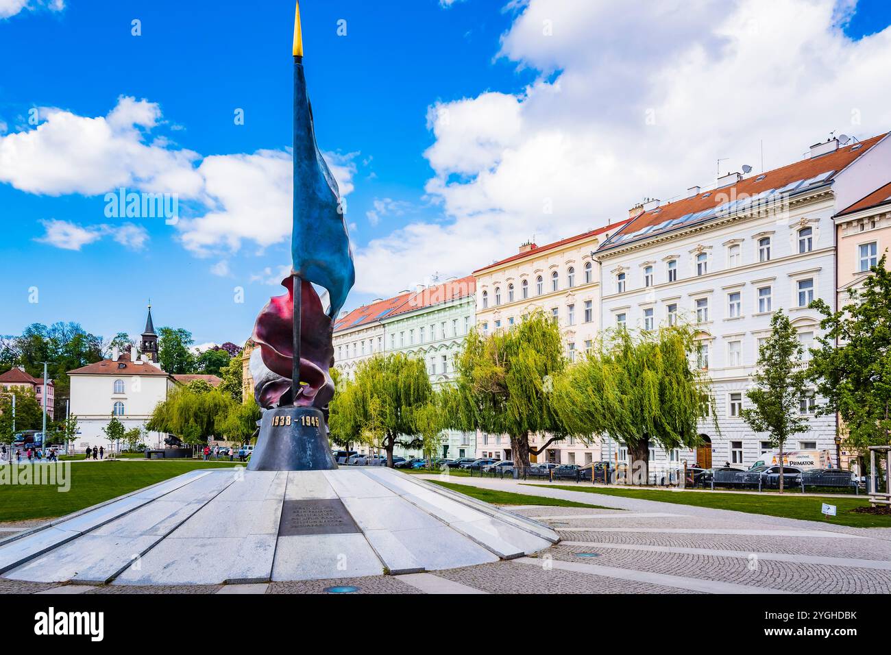 The Memorial of the Second Resistance Movement or Resistance Flag ...