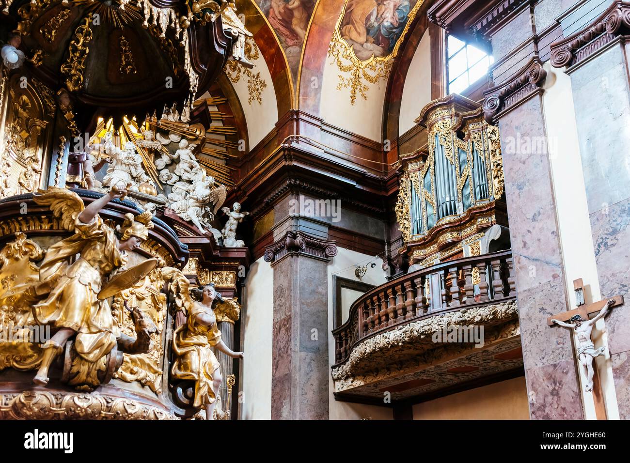 Famous Baroque Organ, 1702. It the second oldest instrument of its kind ...