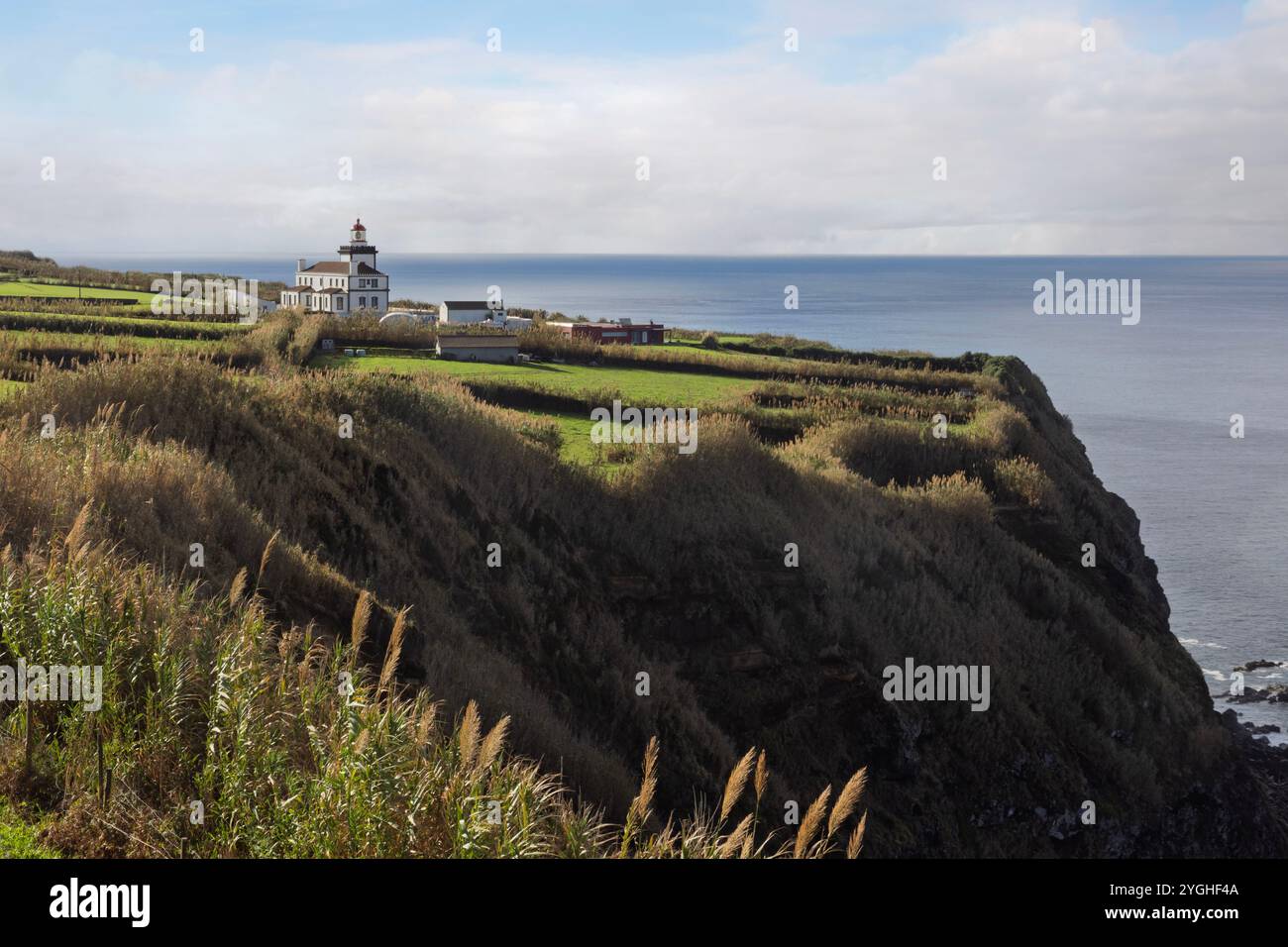 Lighthouse ginetes sao miguel azores hi-res stock photography and ...
