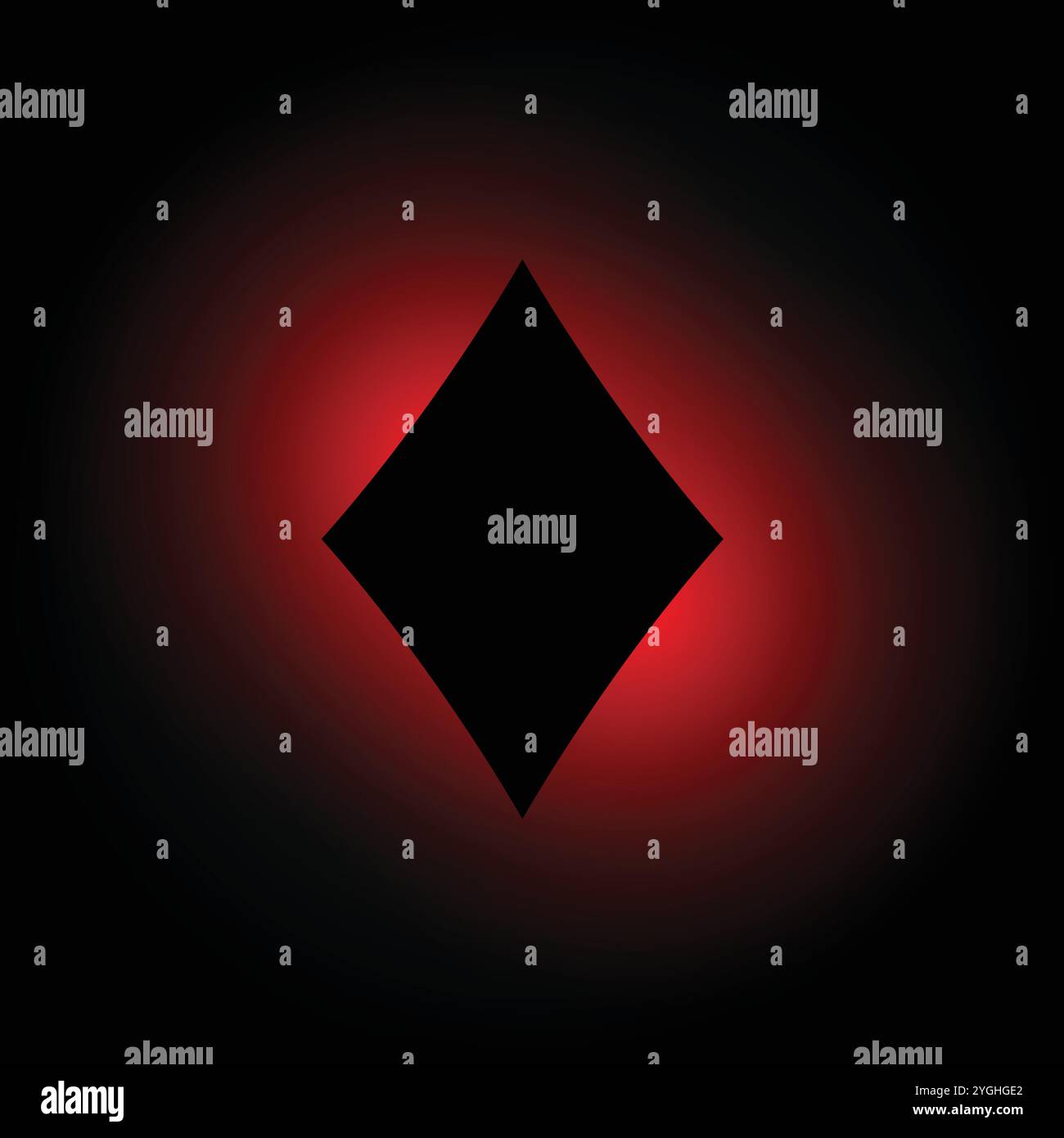 Diamond shape in 3d Stock Vector Images - Alamy
