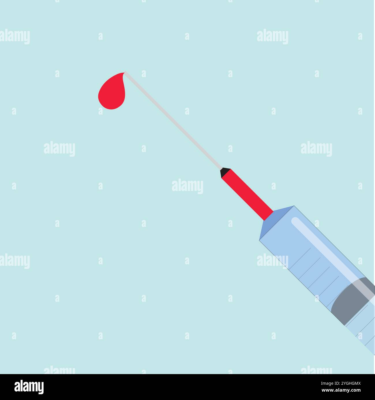 Needle free injection Stock Vector Images - Alamy