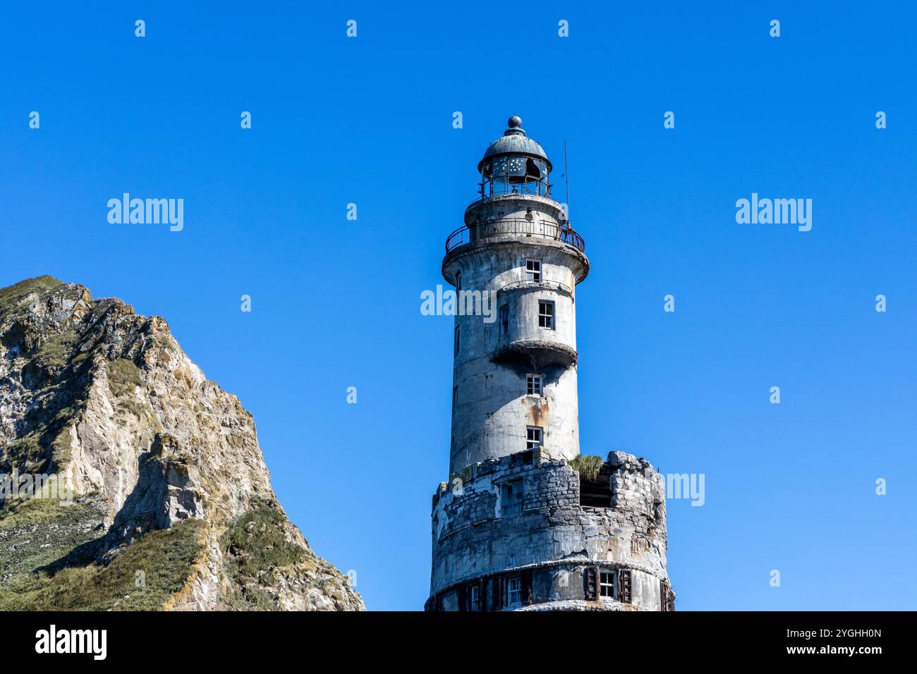 Aniva - The abandoned lighthouse in the Sakhalin Island, Korsakov ...