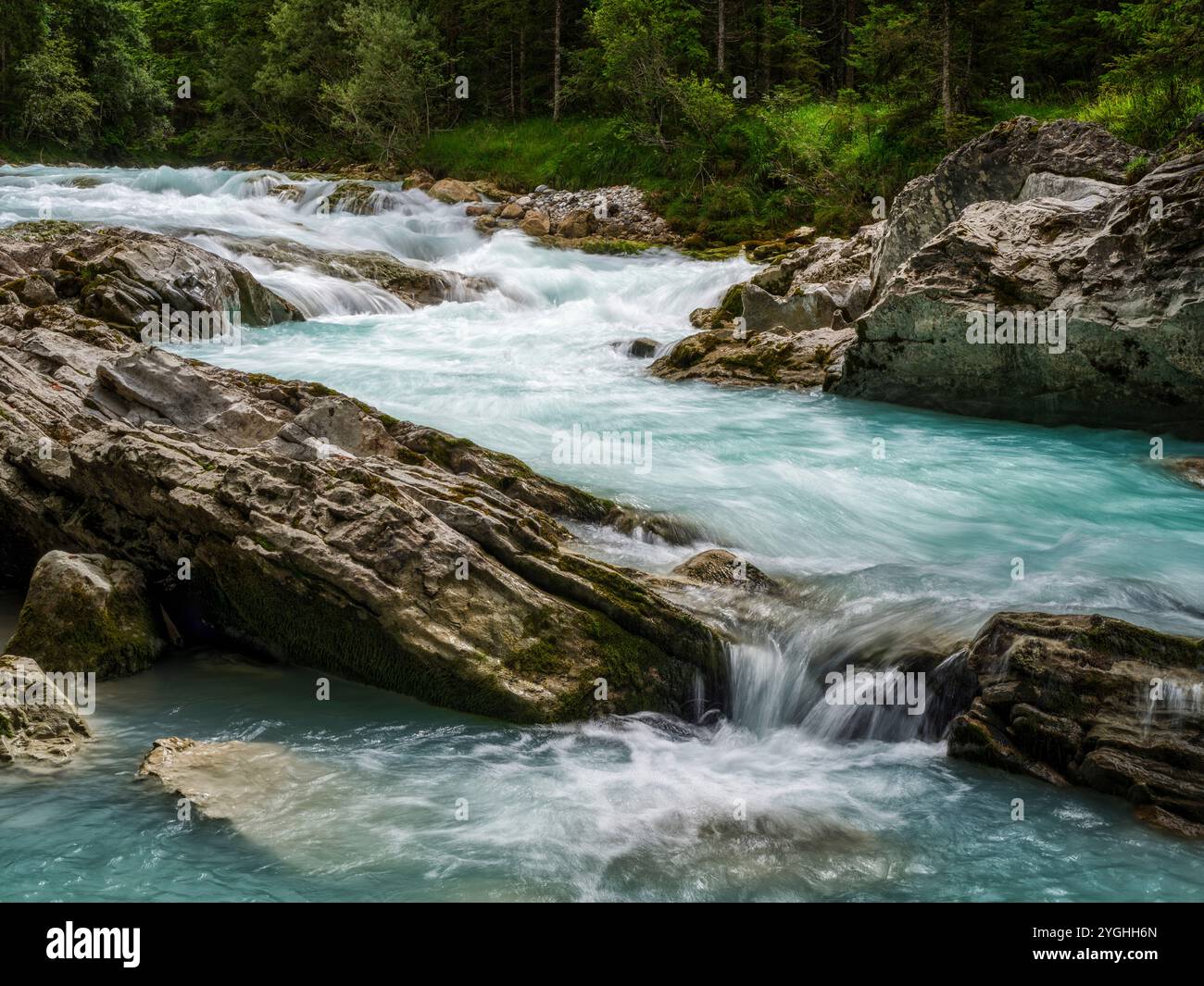 Rainy late summer day in the hinterriss valley hi-res stock photography ...