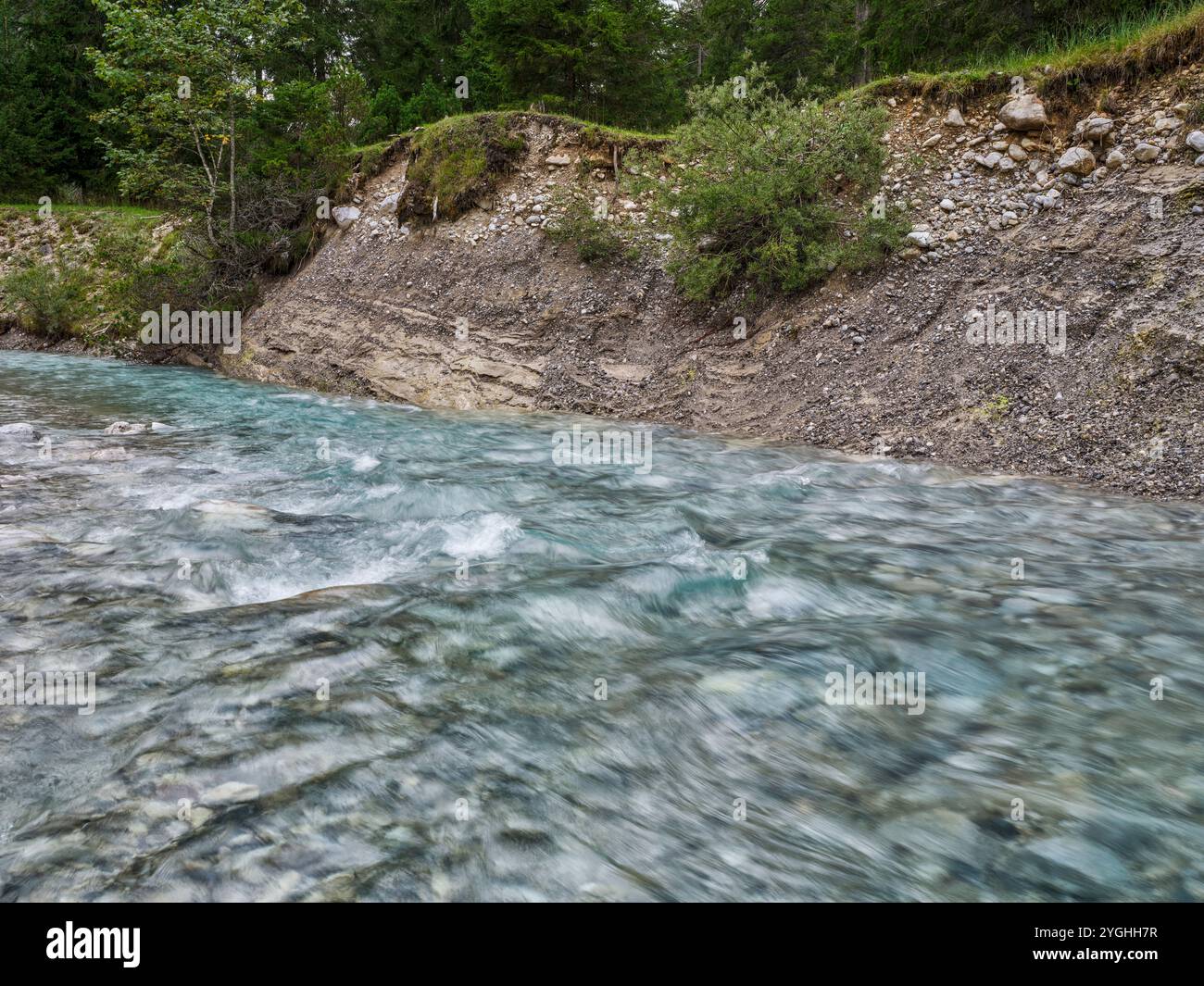 Rainy late summer day in the hinterriss valley hi-res stock photography ...