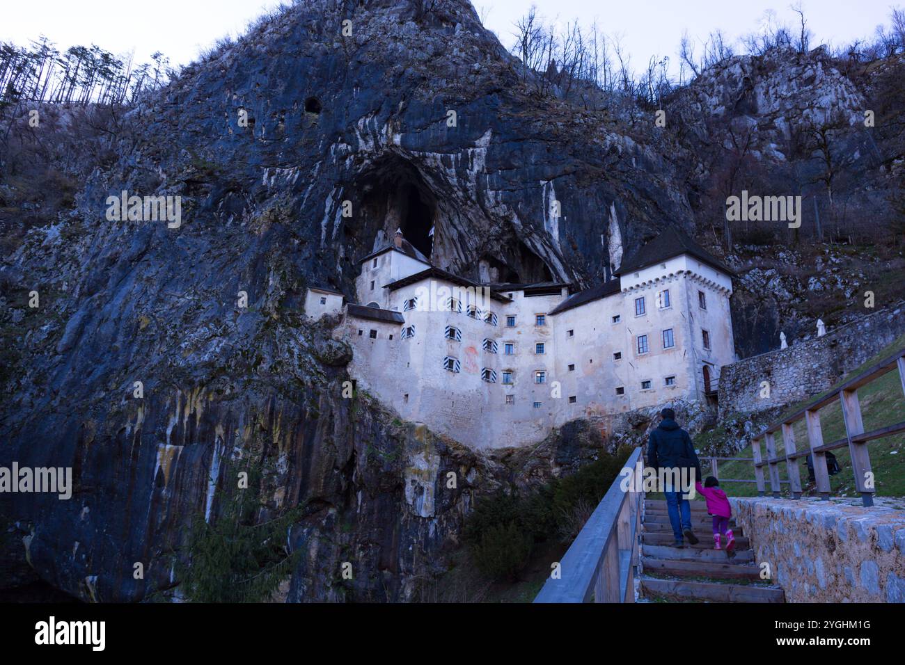 Ancient castle in small medieval hi-res stock photography and images ...