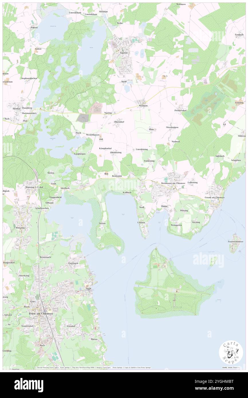 Breitbrunn am Chiemsee, Upper Bavaria, DE, Germany, Bavaria, N 47 53 ...