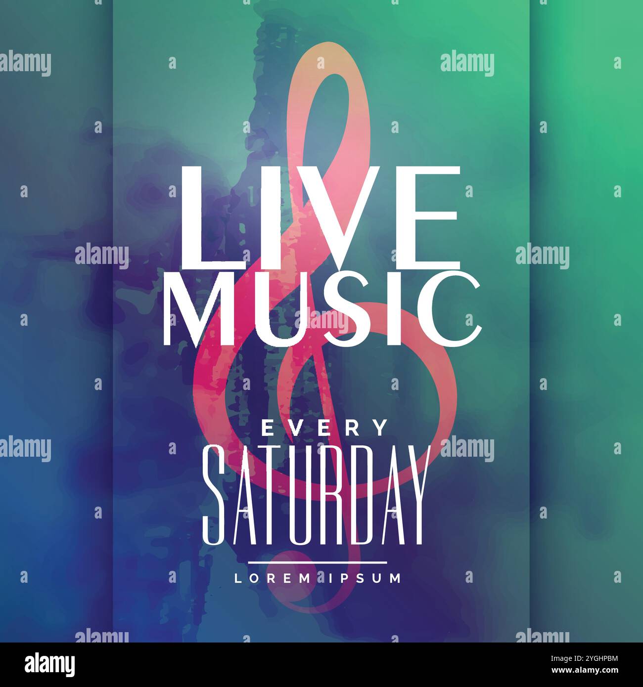 Music event poster hi-res stock photography and images - Alamy