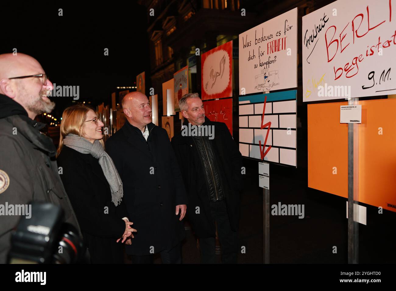 Germany, Berlin, November 7, 2024,Moritz van Dülmen, Simone Leimbach ...