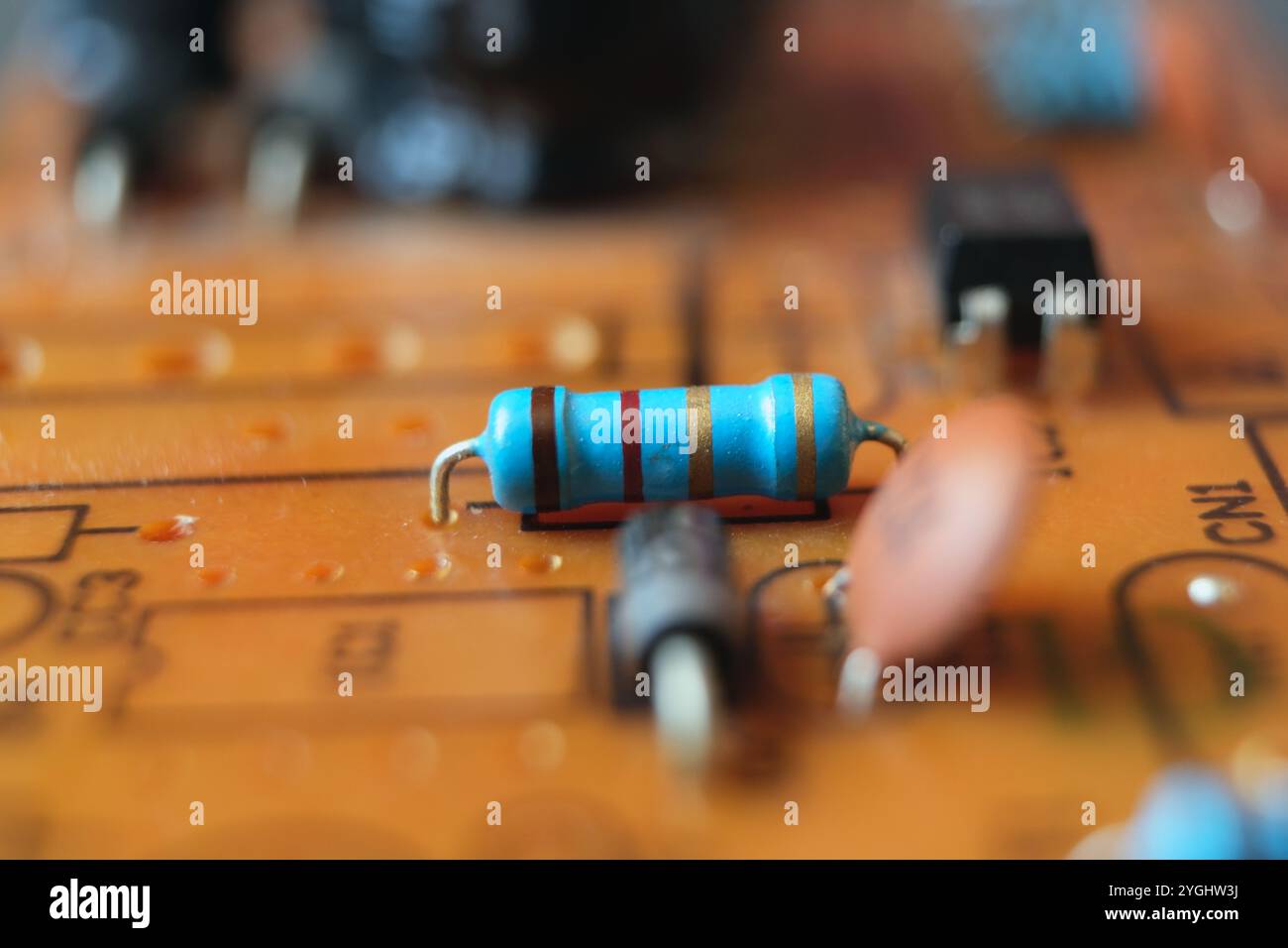 Resistor color code hi-res stock photography and images - Alamy