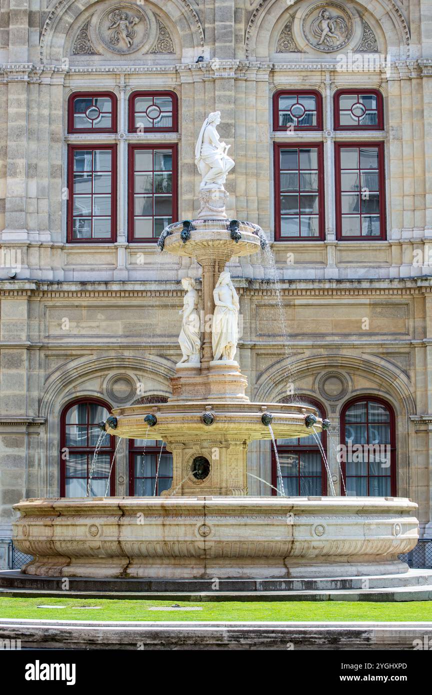 VIENNA, AUSTRIA - JULY 18, 2024: Vienna State Opera house. The historic ...