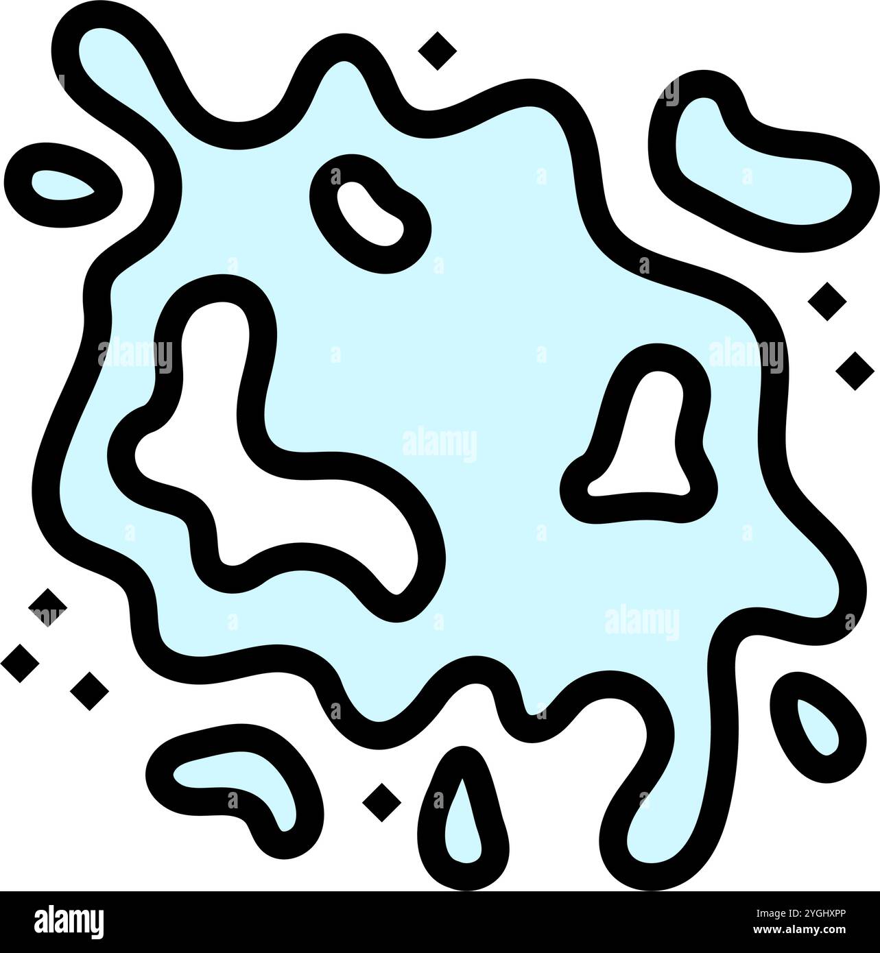 splash bleach color icon vector illustration Stock Vector Image & Art ...