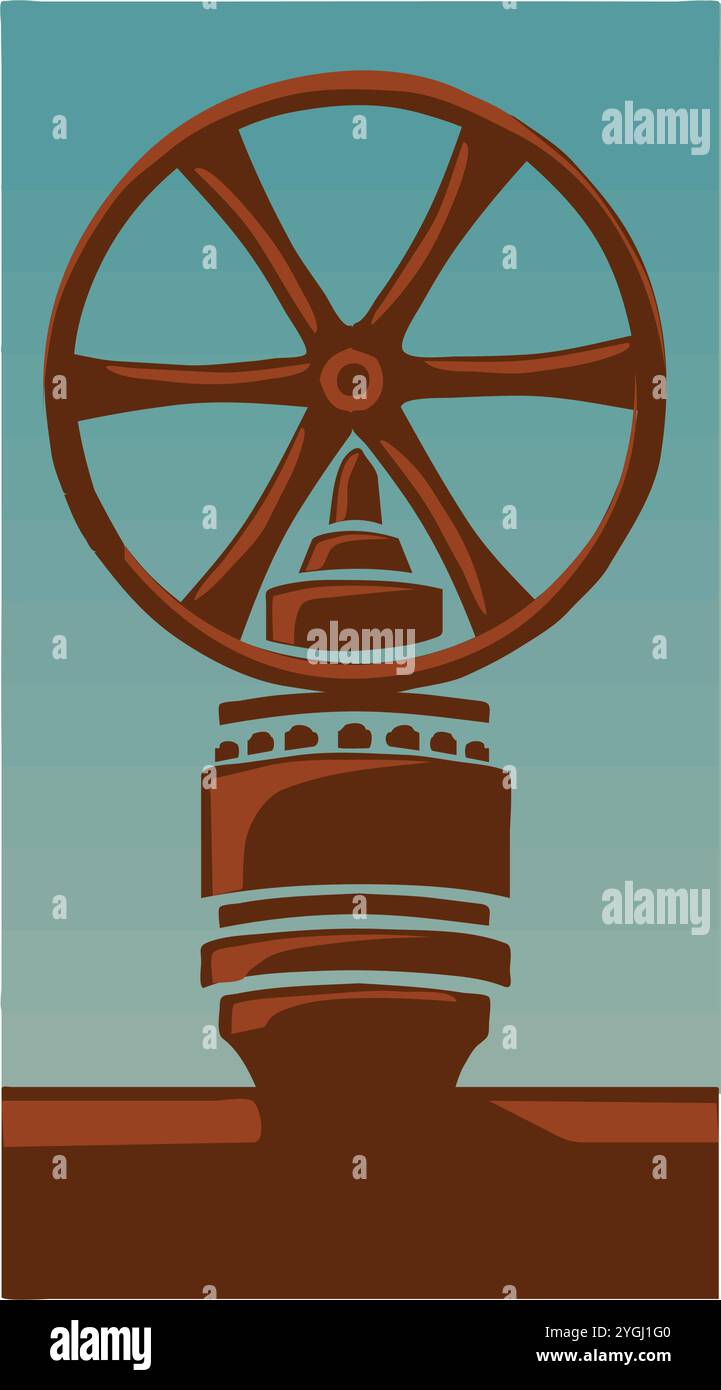 Offshore operations Stock Vector Images - Alamy