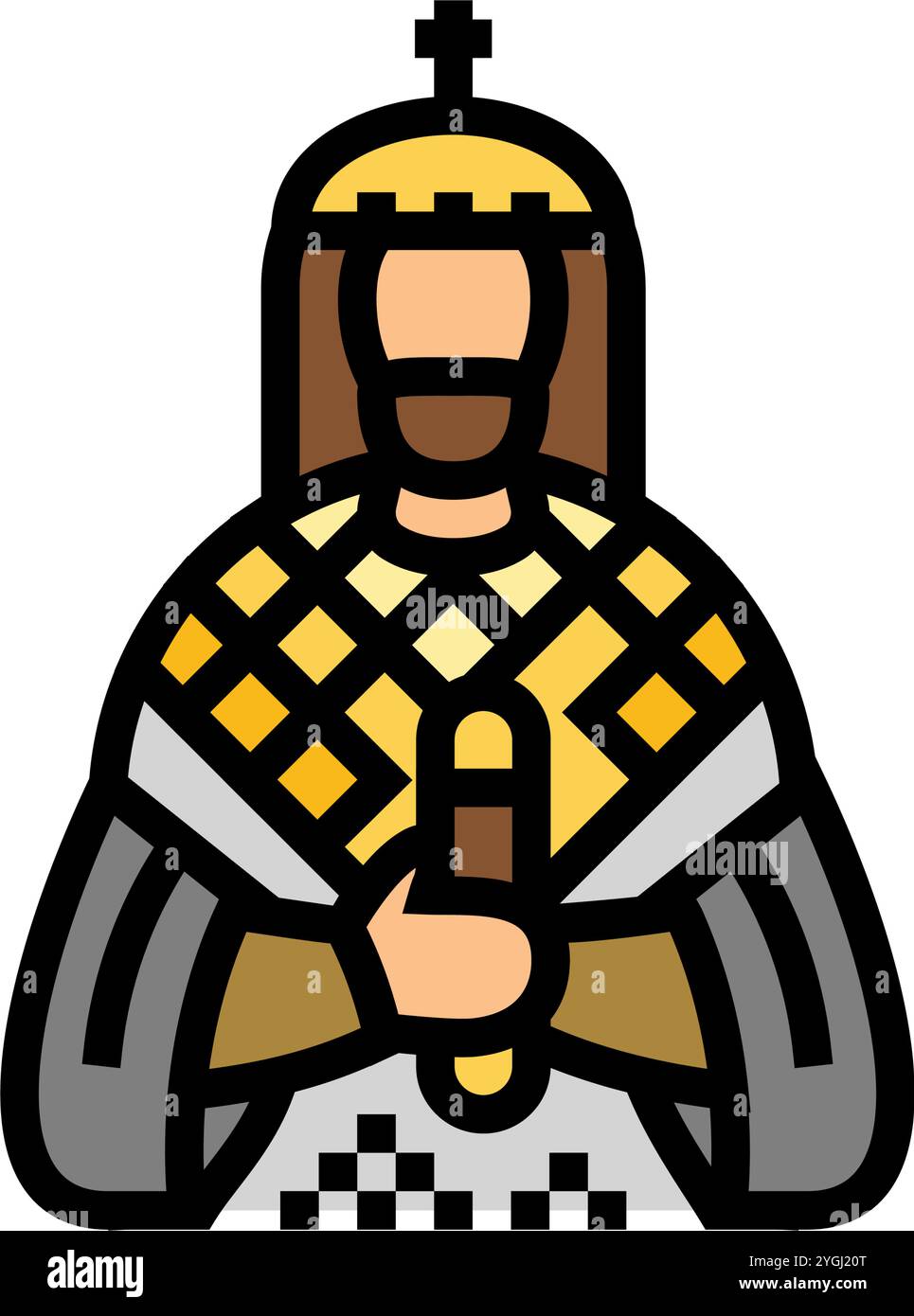 Byzantine emperor justinian theodora Stock Vector Images - Alamy