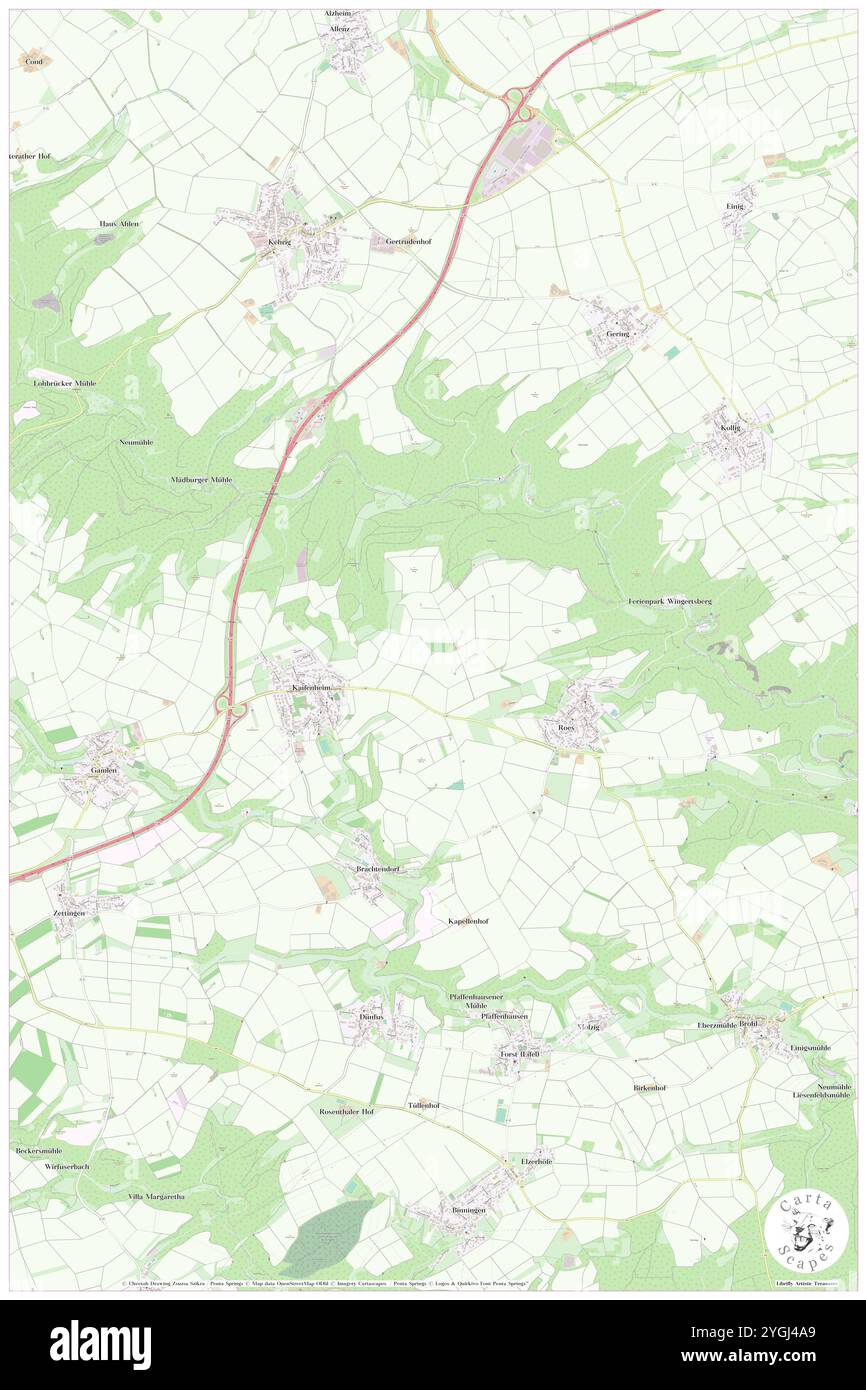 Kulm, DE, Germany, Rheinland-Pfalz, N 50 14' 55'', N 7 14' 26'', map ...