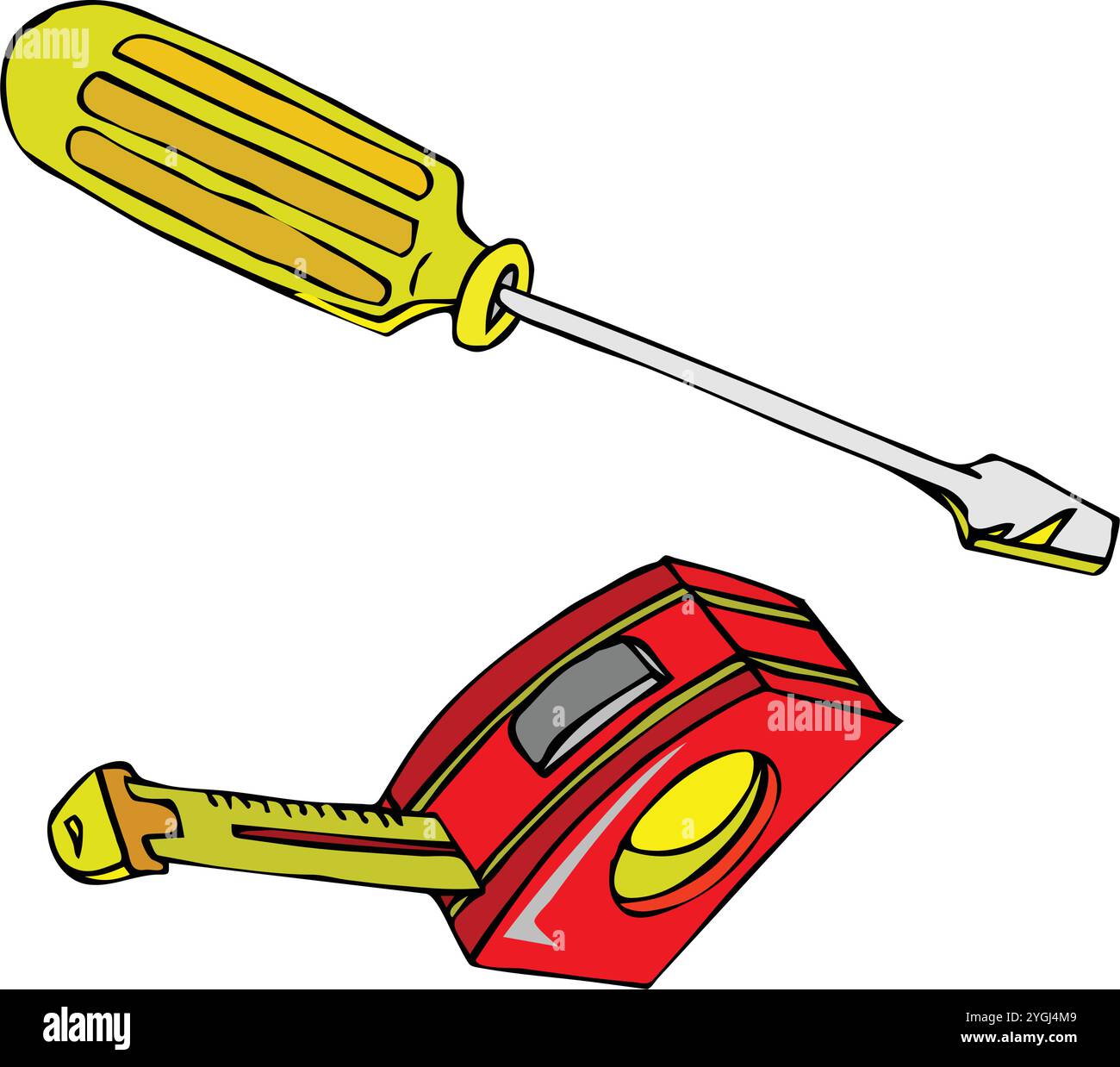 Circular tape measure Stock Vector Images - Alamy