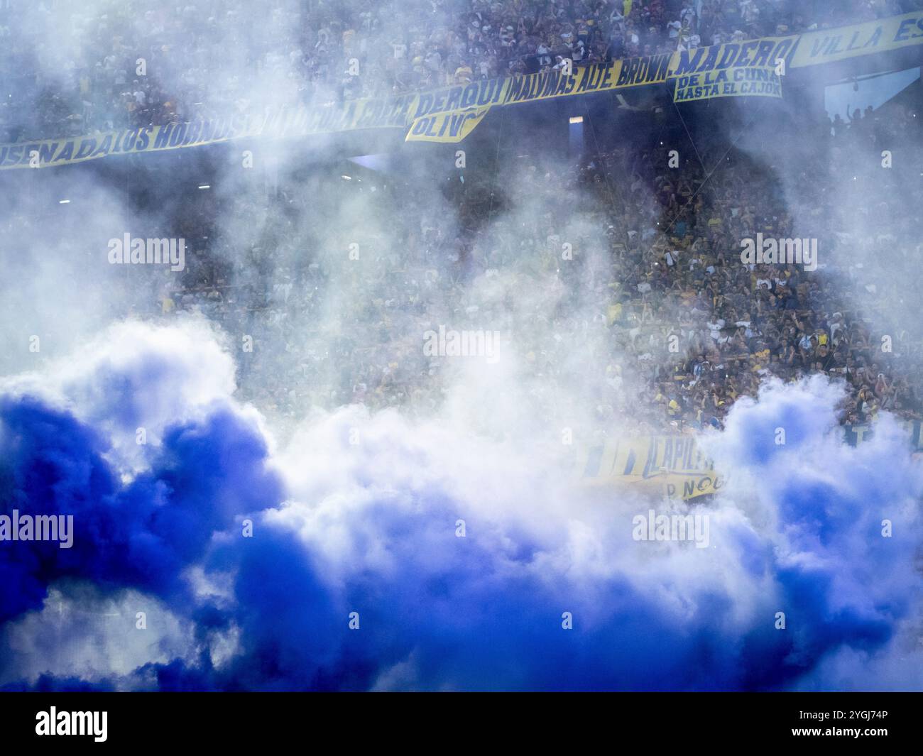 La Bombonera Stadium, La Boca, Buenos aires, Argentina. November 7 ...