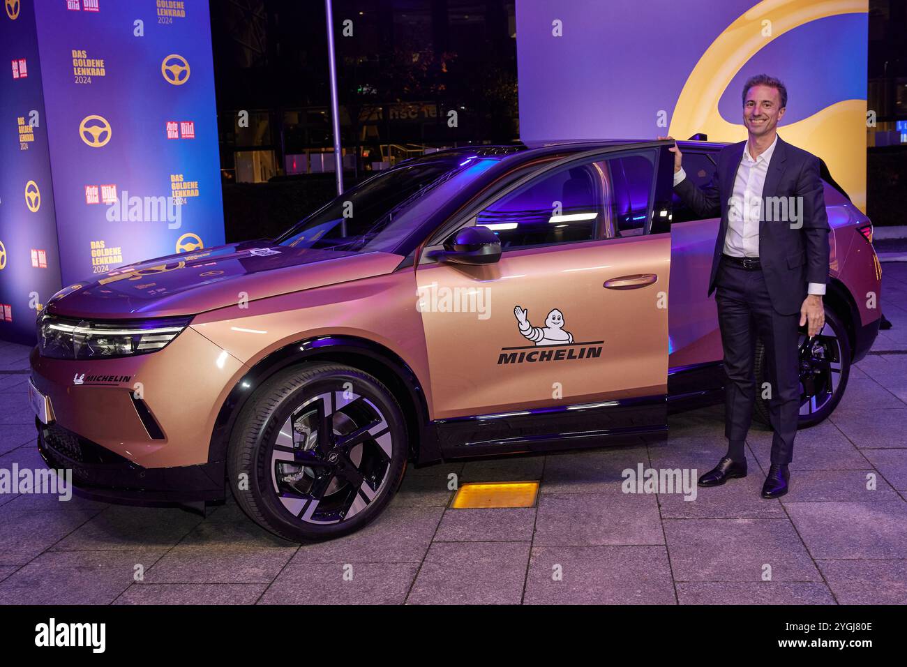 Berlin, Germany. 07th Nov, 2024. Opel CEO Florian Huettl attends the ...