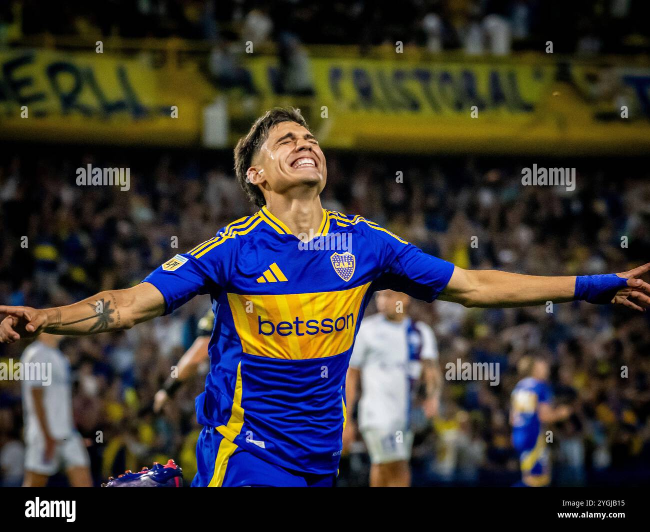 La Bombonera Stadium, La Boca, Buenos aires, Argentina. November 7 ...