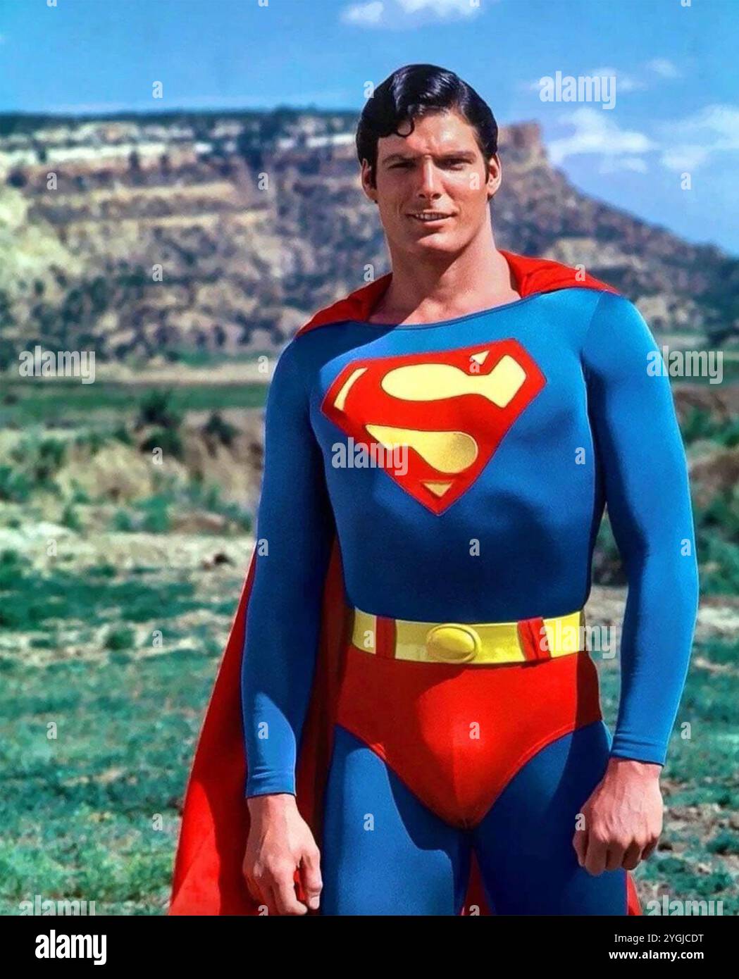 SUPERMAN 1978 Warner Bros. film with Christopher Reeve Stock Photo - Alamy