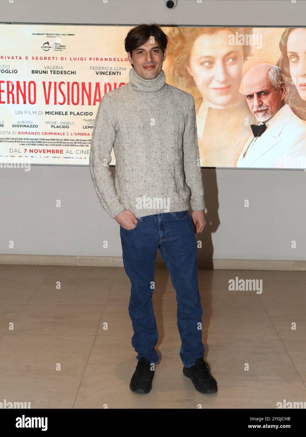Rome, Barberini cinema, premiere of the film "Eterno visionario". In ...