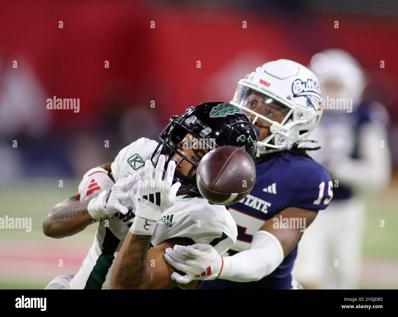 November 2, 2024 - Hawaii Rainbow Warriors wide receiver Jonah Panoke ...