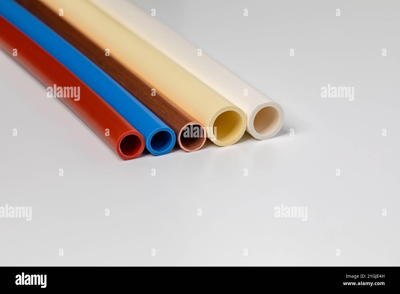 PVC, CPVC, PEX and copper water supply plumbing pipes. Home repair ...