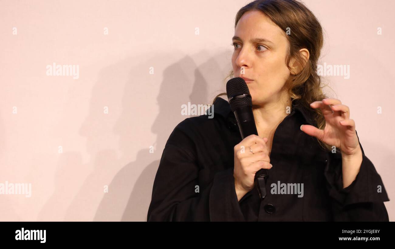 Paris, France. 7th November, 2024. Artist Estelle Hanania at the ...