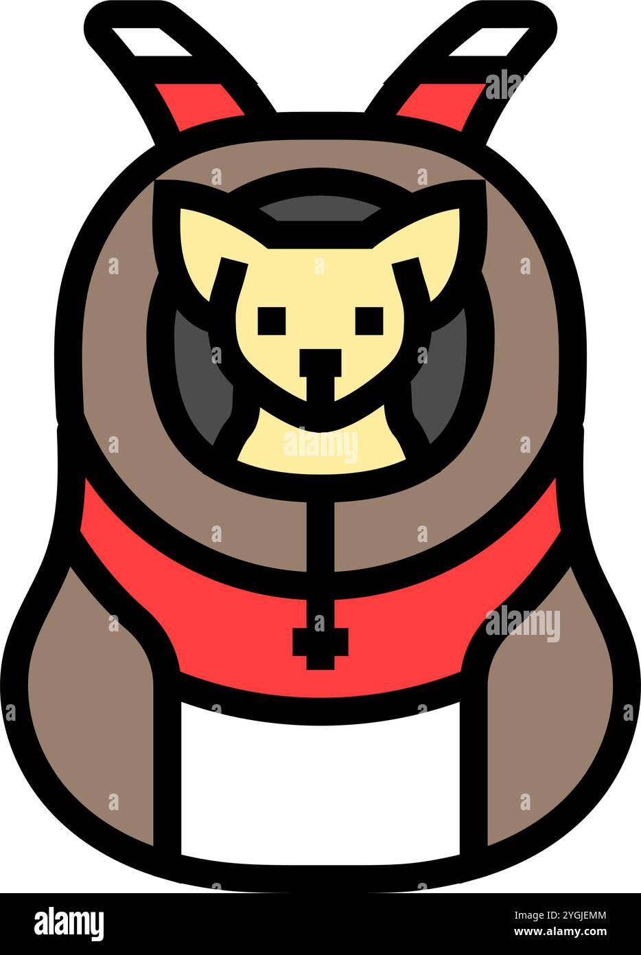 carrier dog color icon vector illustration Stock Vector Image & Art - Alamy