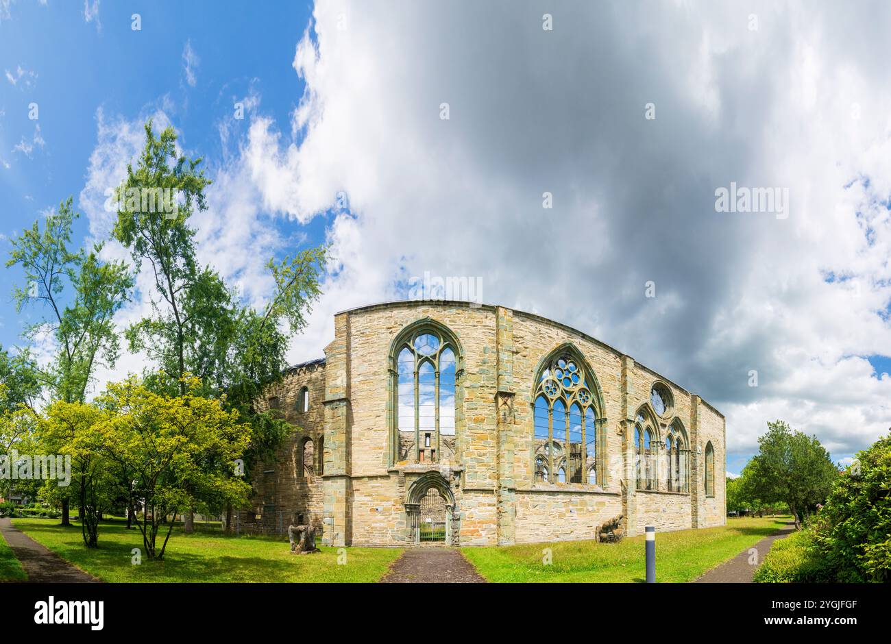 Lippstadt, ruins of the Augustinerinnenkloster (Augustinian monastery ...