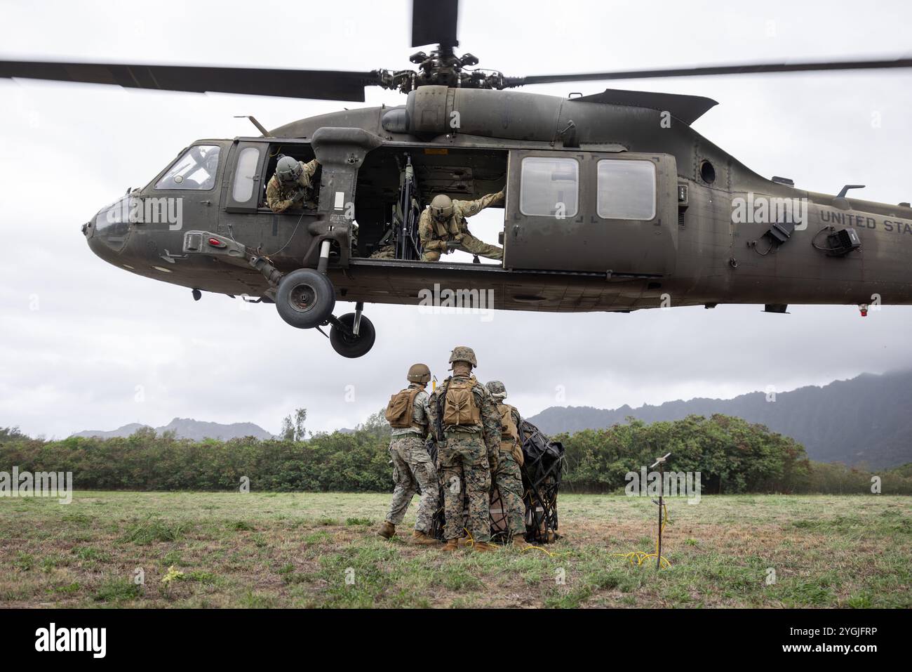 U.S. Marines with 3d Littoral Logistics Battalion, 3d Marine Littoral ...