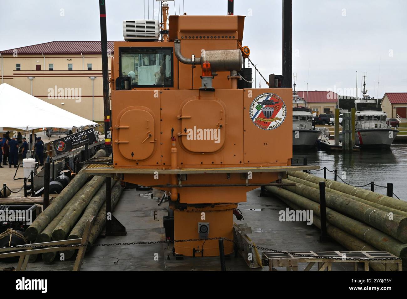 The USCGC Smilax (WLIC 315), Coast Guard's Queen of the Fleet, is ...