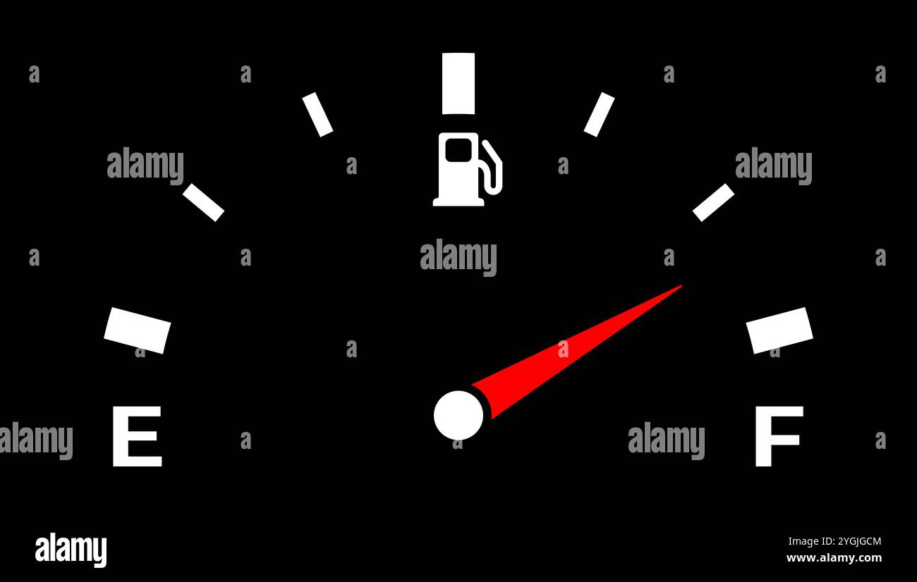 Fuel tank gauge icon. Vector illustration Stock Vector Image & Art - Alamy