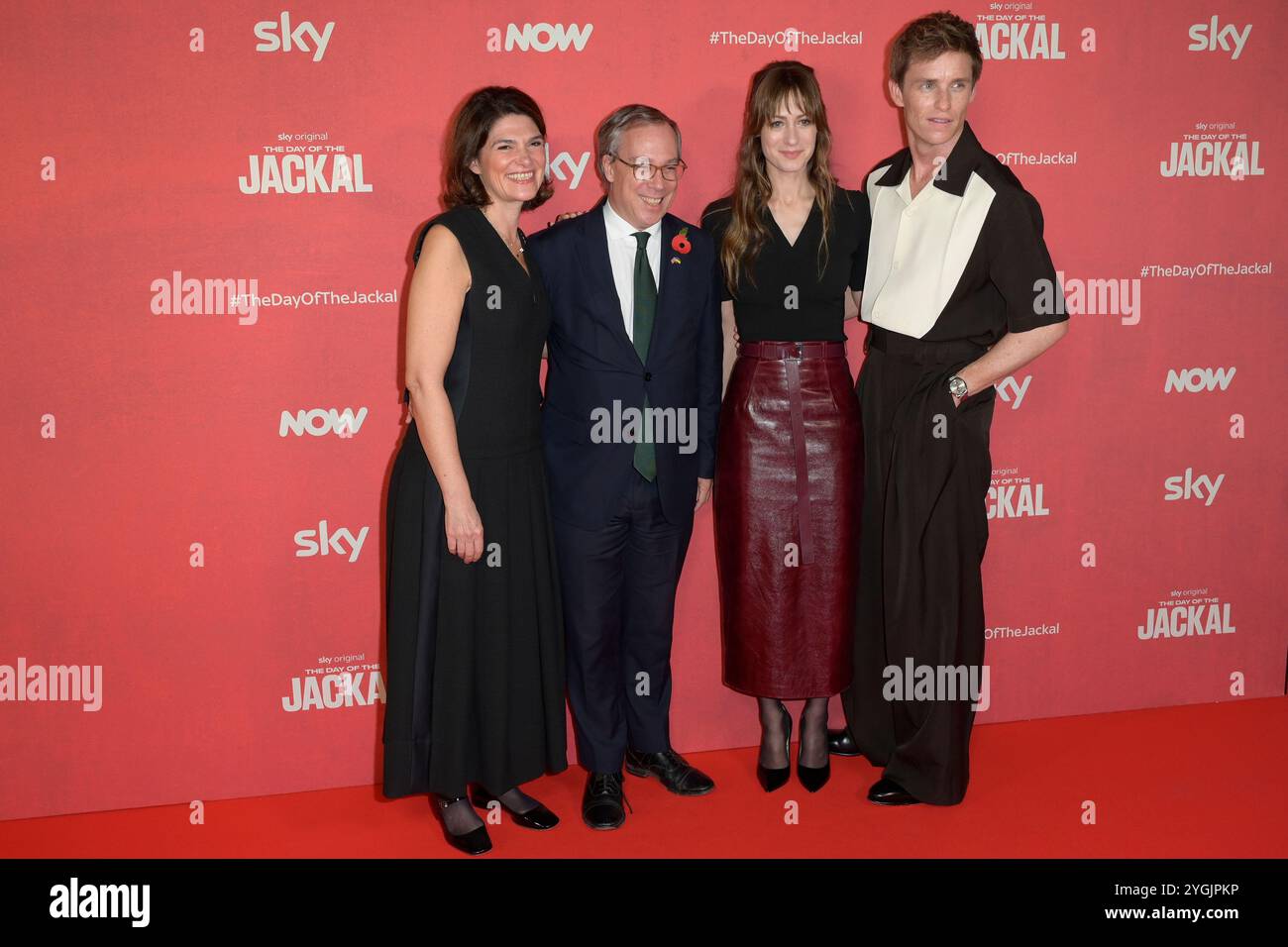 Rome, Italy. 07th Nov, 2024. Anne Llewellyn (l), Edward Llwellyn (c ...
