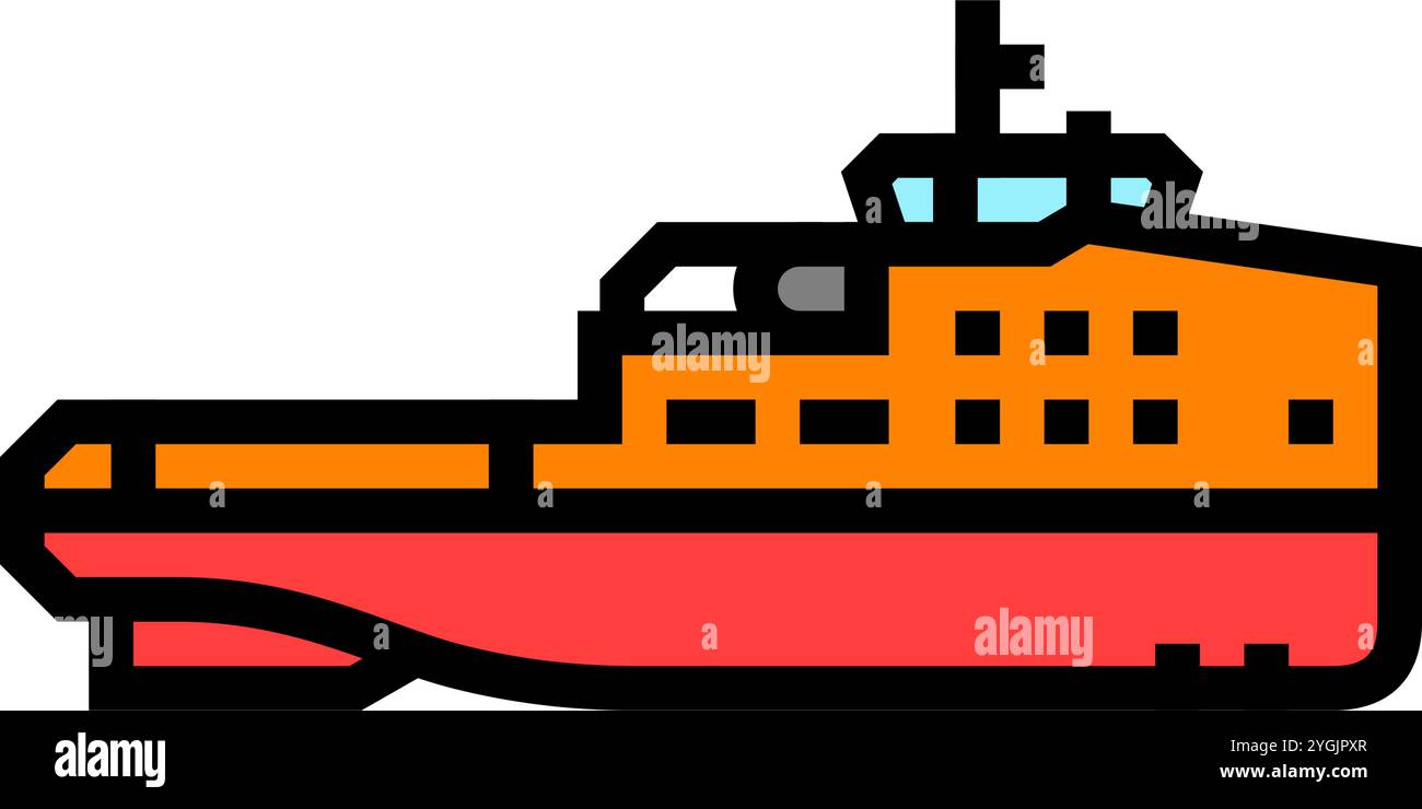 Supply ship harbor Stock Vector Images - Alamy