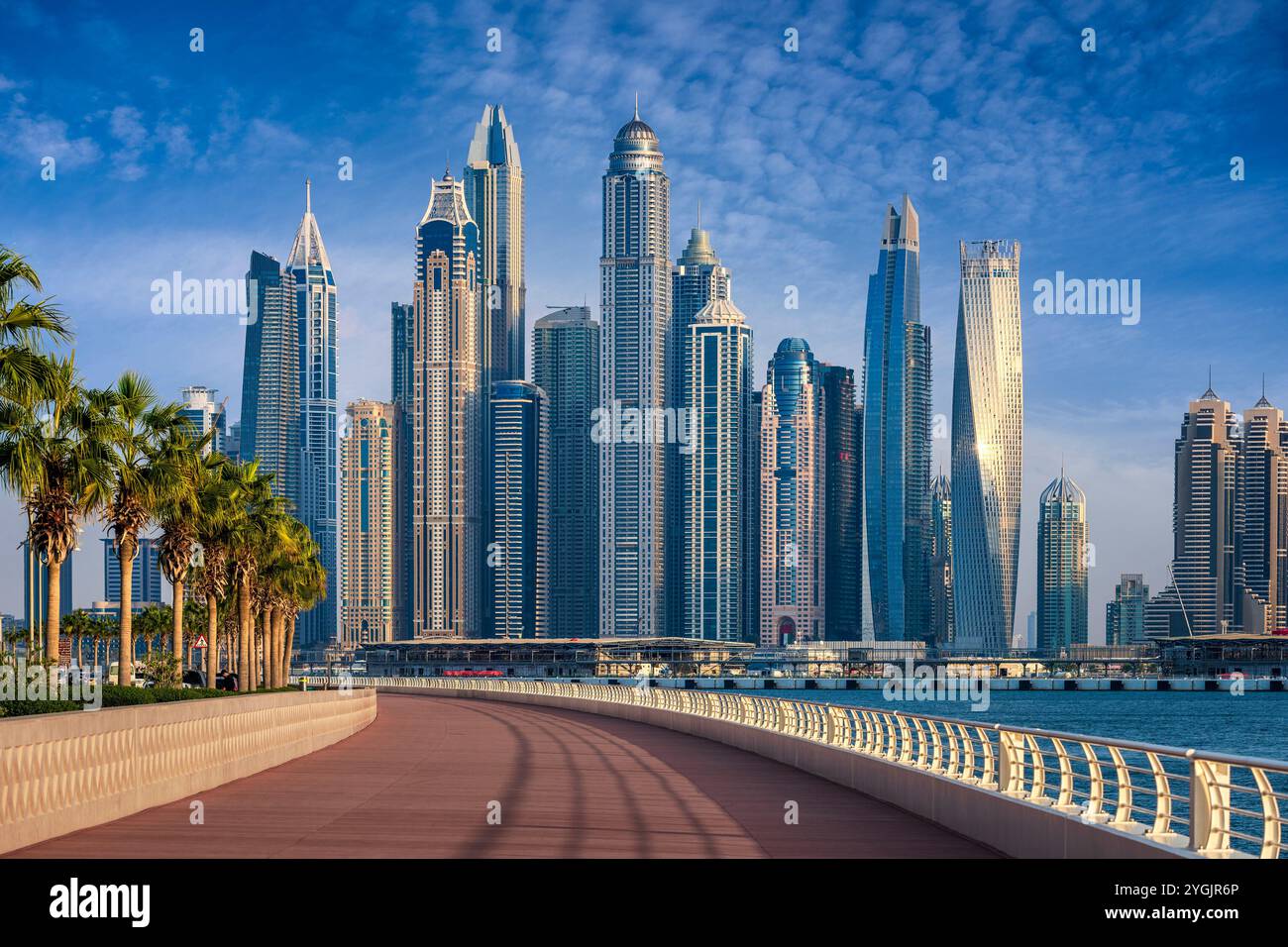Dubai marina view uae hi-res stock photography and images - Alamy