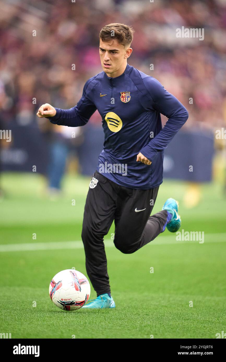 BARCELONA, SPAIN - NOVEMBER 03: Pablo Gavi of FC Barcelona during the ...