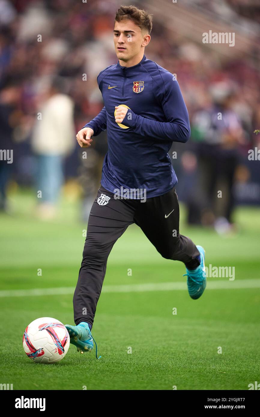BARCELONA, SPAIN - NOVEMBER 03: Pablo Gavi of FC Barcelona during the ...